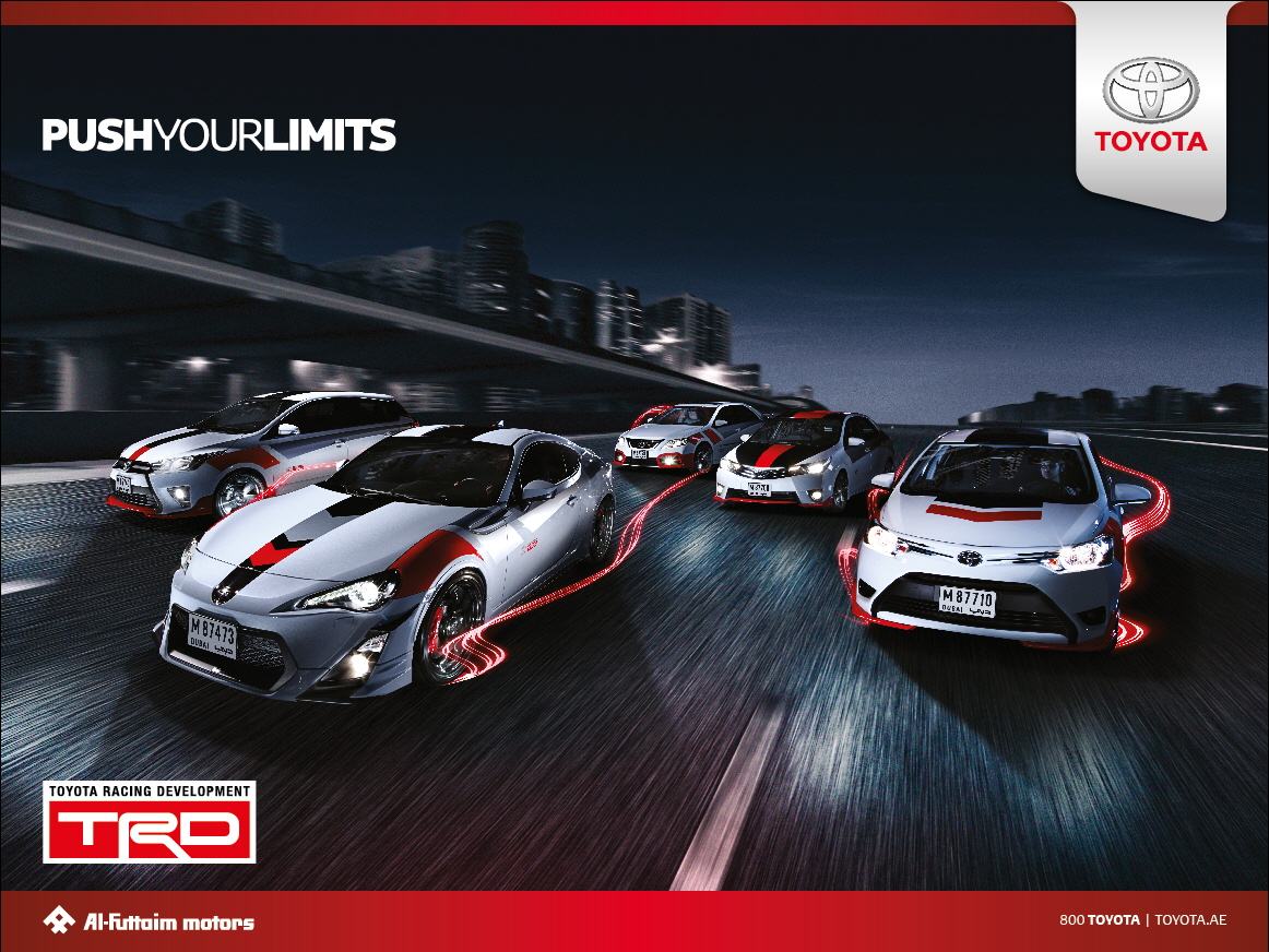 Toyota Posters by Tarek Damouri at Coroflot.com