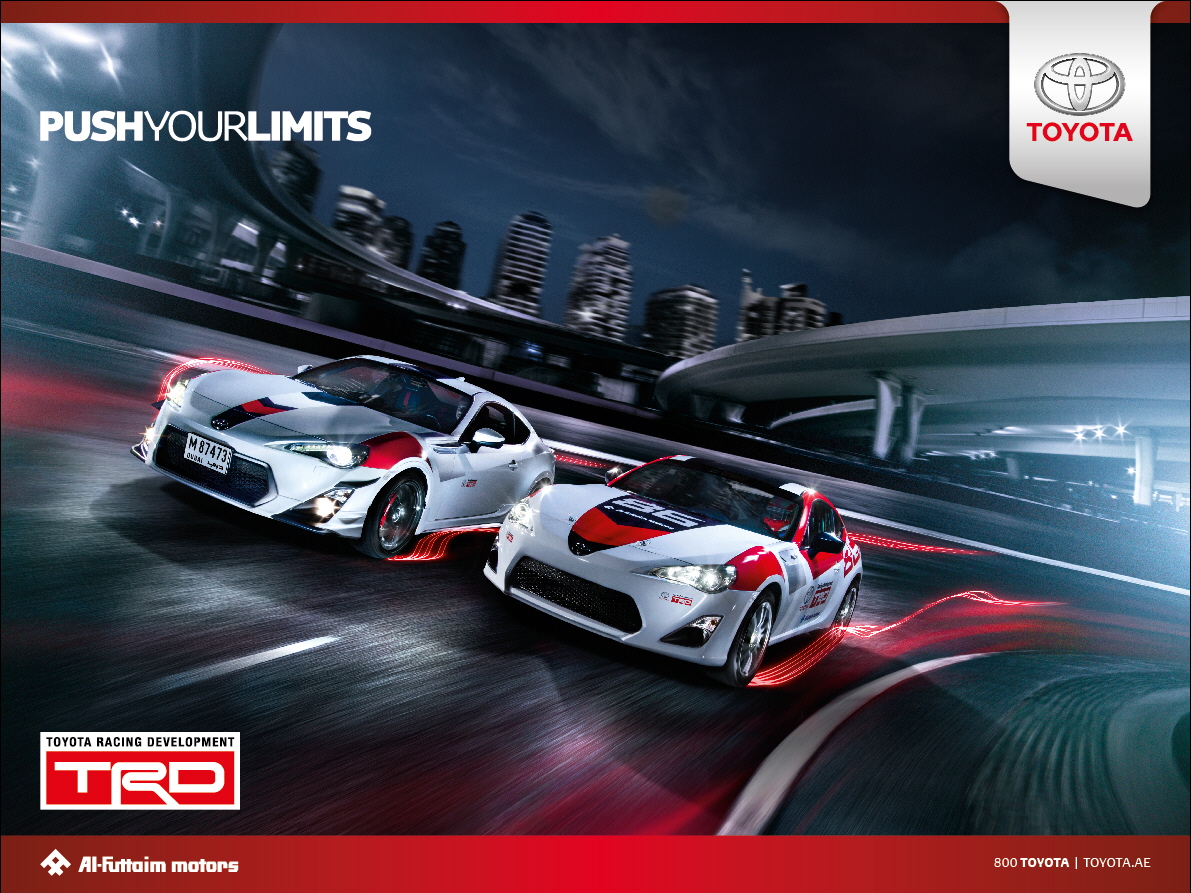 Toyota Posters by Tarek Damouri at Coroflot.com