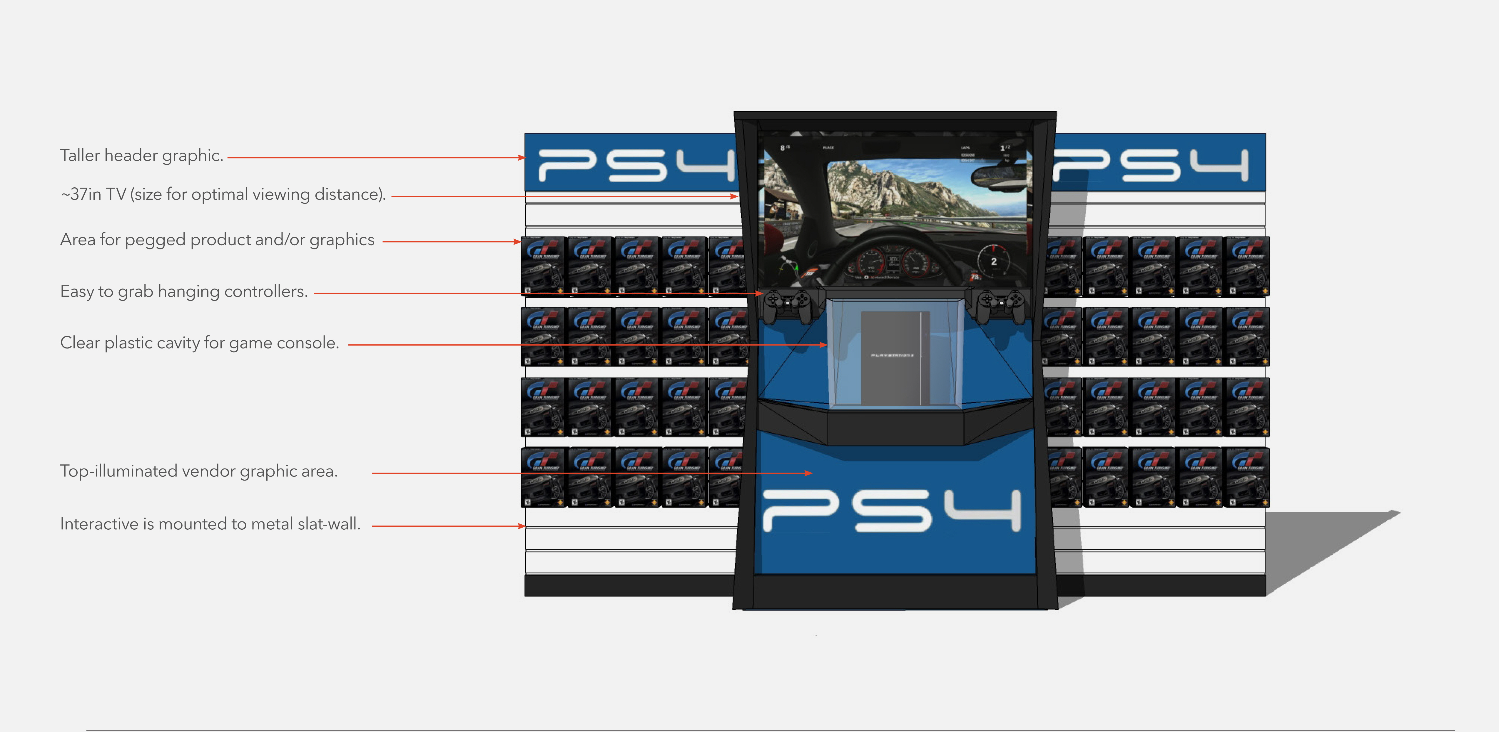 Best Buy Interactive Gaming Display by Hans Nielsen at Coroflot.com