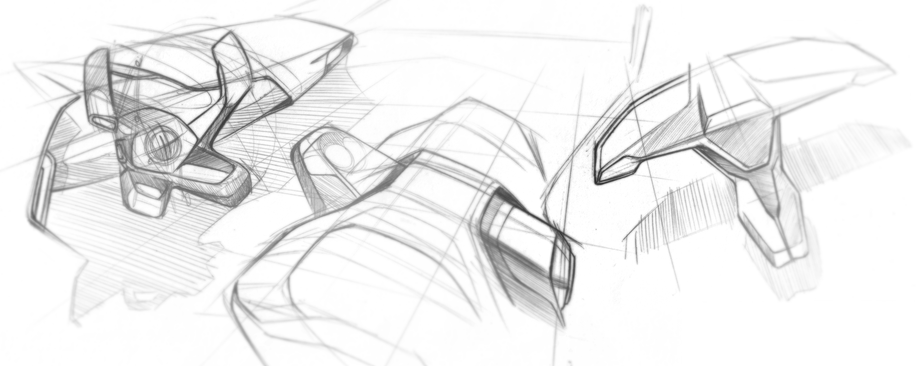 Raw sketches by Miika Heikkinen at Coroflot.com