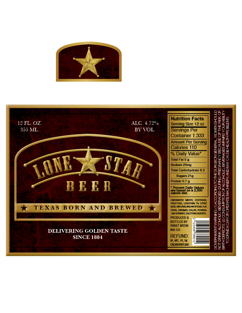 Jacobs Lonestar Beer Logo by Jacob Miller at Coroflot.com