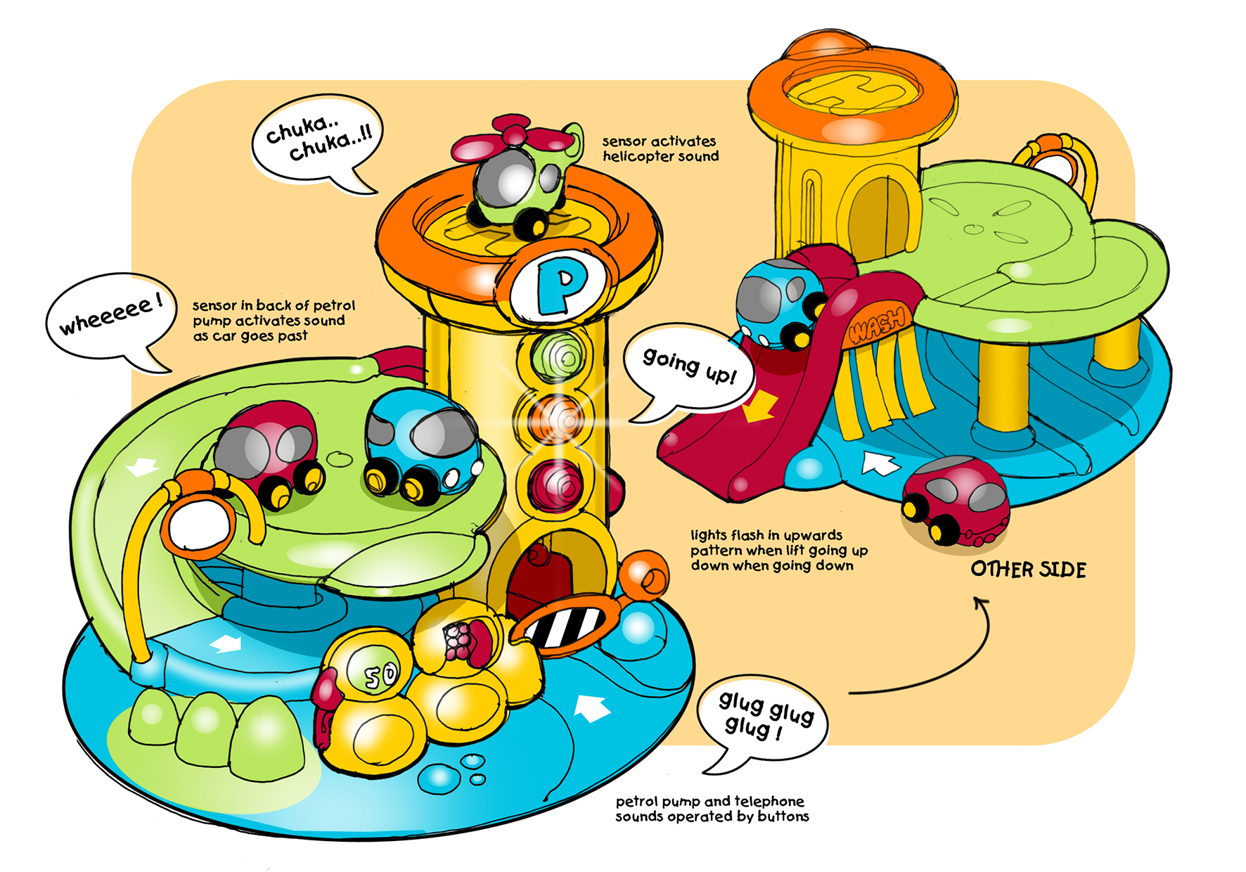 ELC Whizz World by Justin Worsley at Coroflot.com