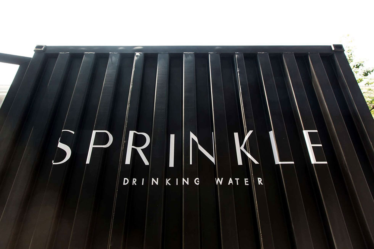 Sprinkle Water Bottle by Herald _ at Coroflot.com