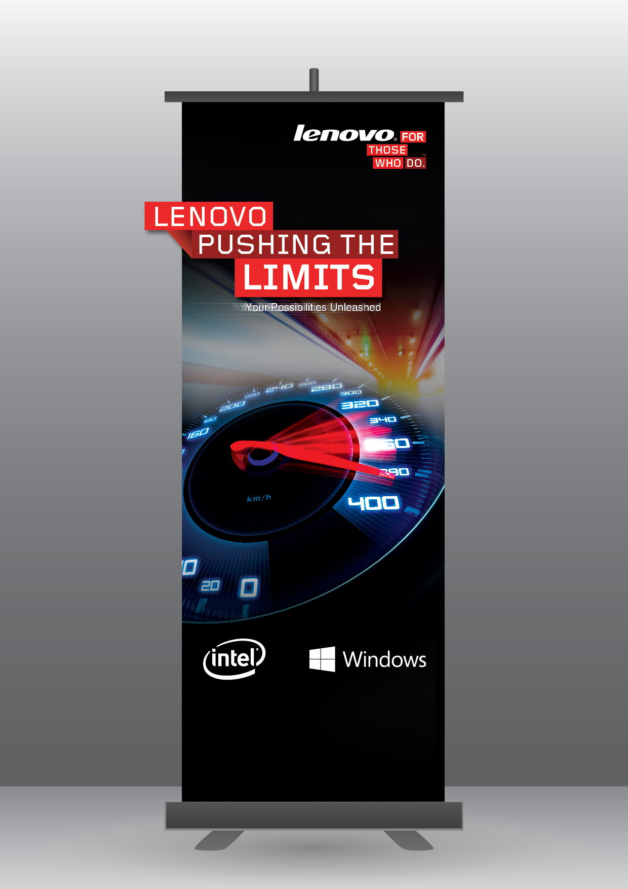 Lenovo branding design by Eva Chan at Coroflot.com