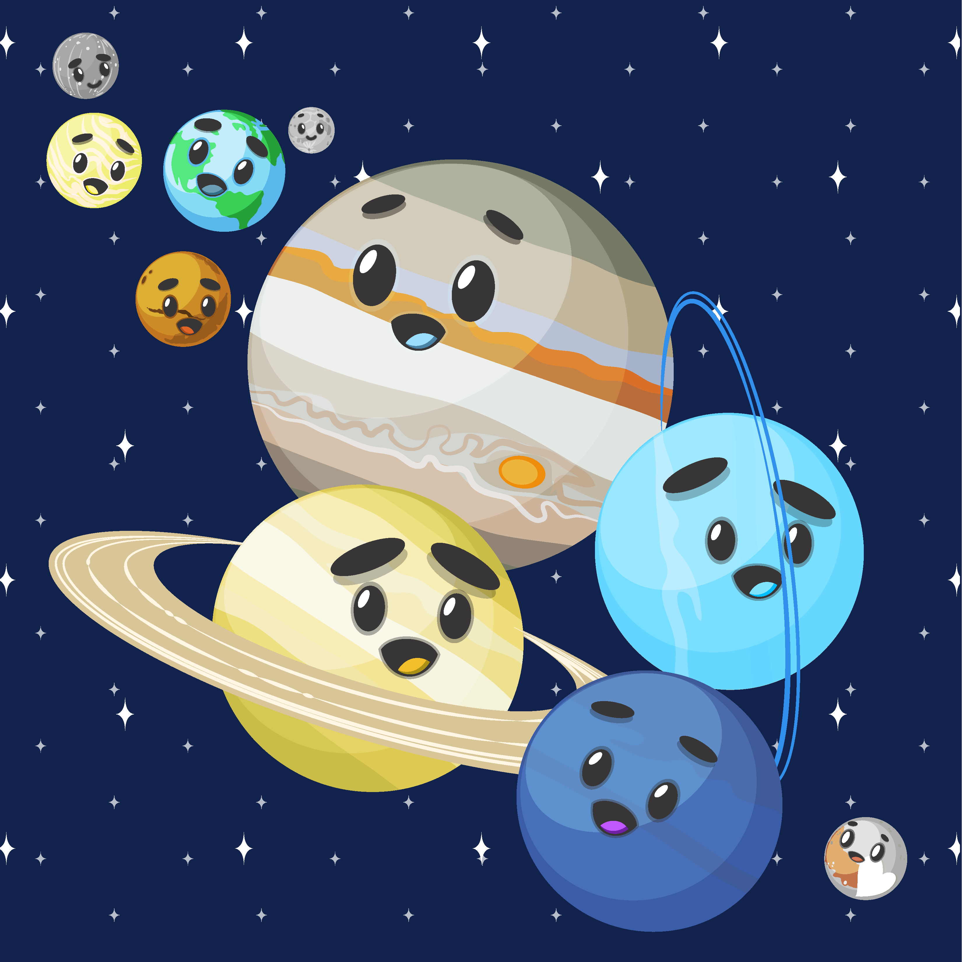 Our Happy Solar System by Andrew Morgan at Coroflot.com