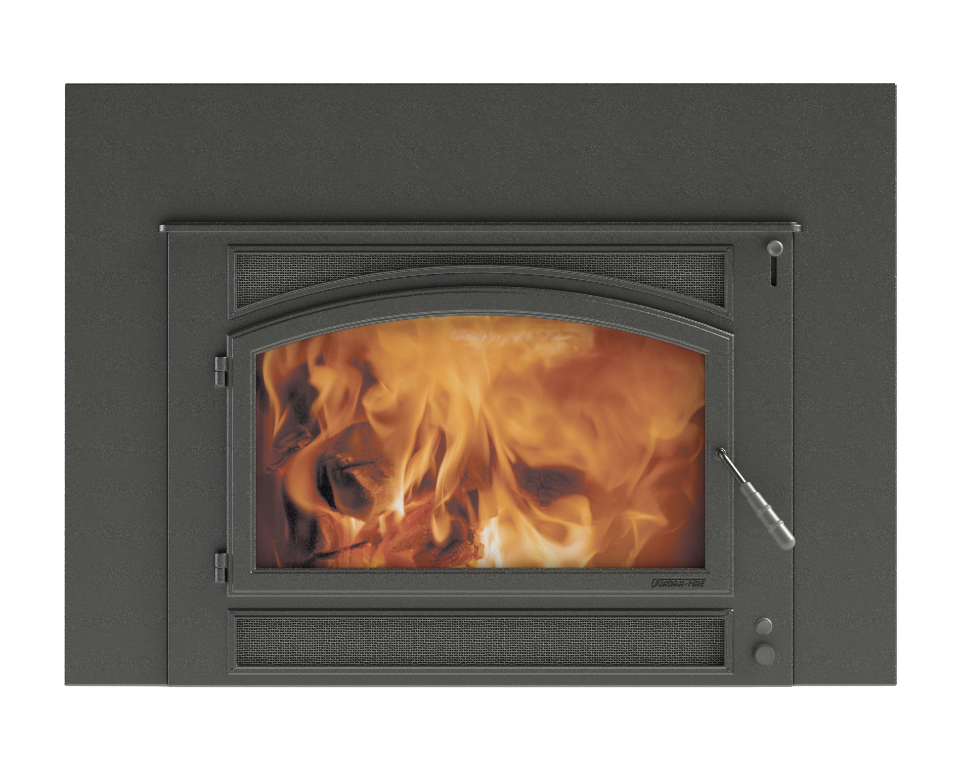 Quadra-fire Expedition II wood insert for Hearth & Home Technologies by Katie Wittenberg at ...