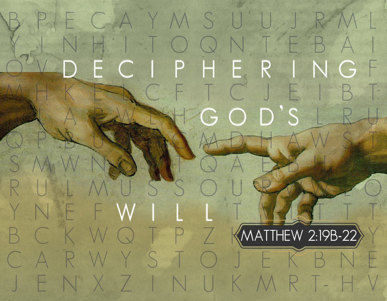 Sunday Sermon Title Slides by Leah Kiser at Coroflot.com