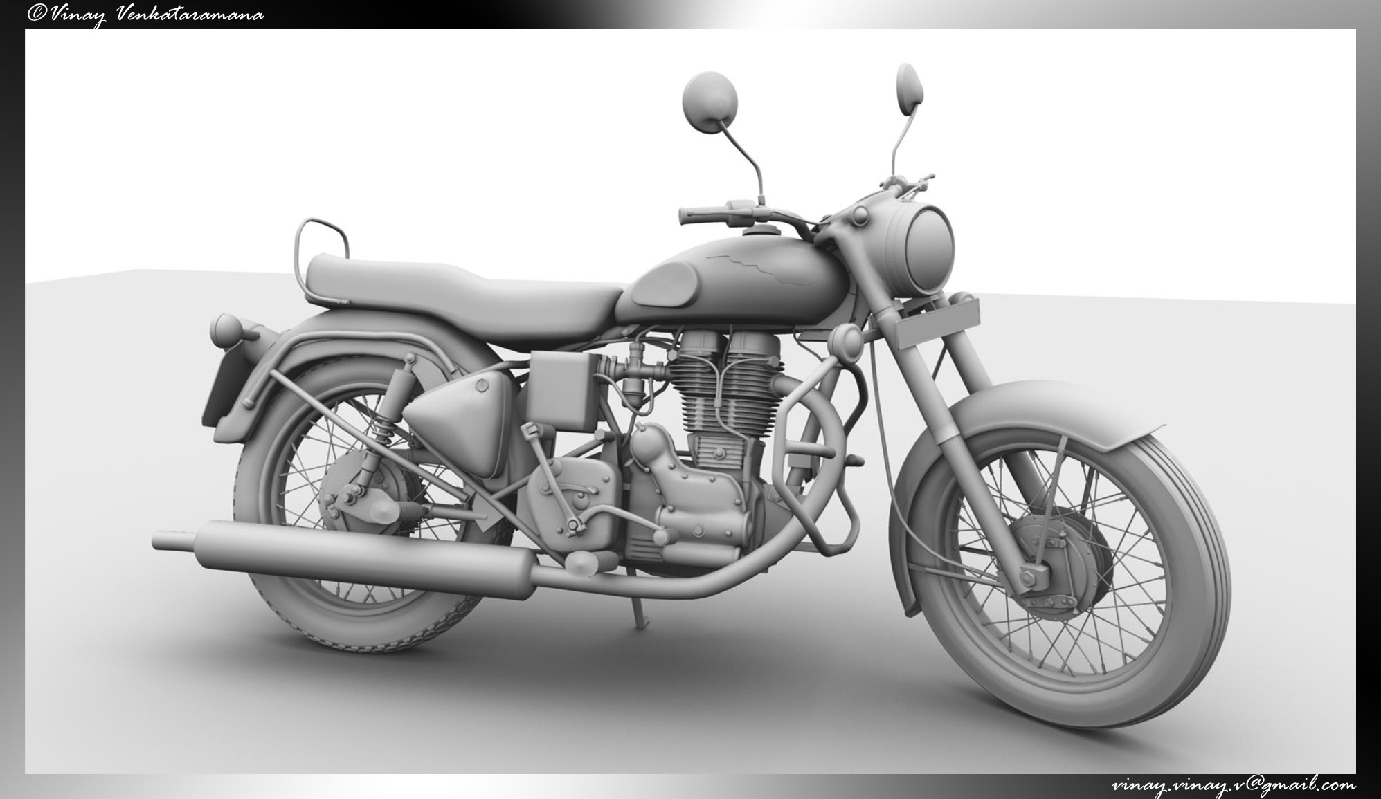 Royal Enfield Bullet by Vinay Venkataramana at Coroflot.com
