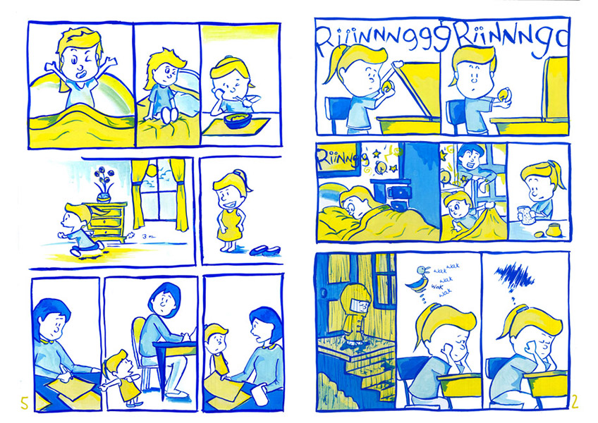 Sunshine Comic Art by Jei Jinayon at Coroflot.com