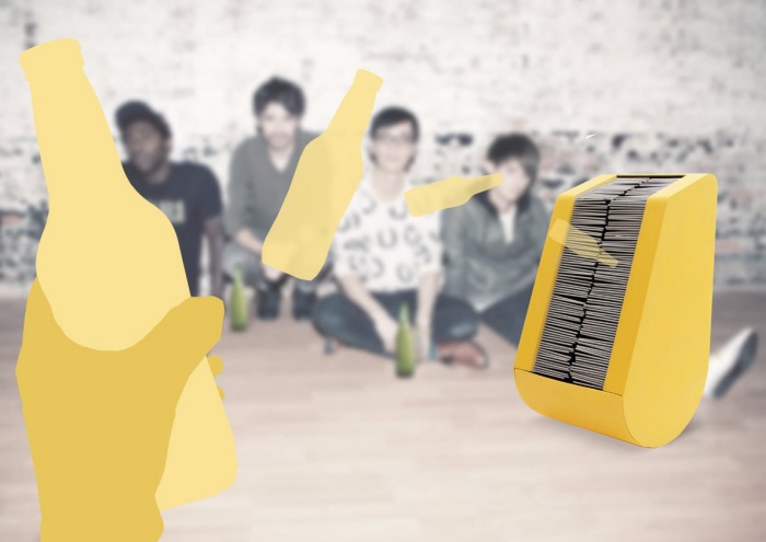 Tipsy Bin by Glen Lewis-Steele at Coroflot.com