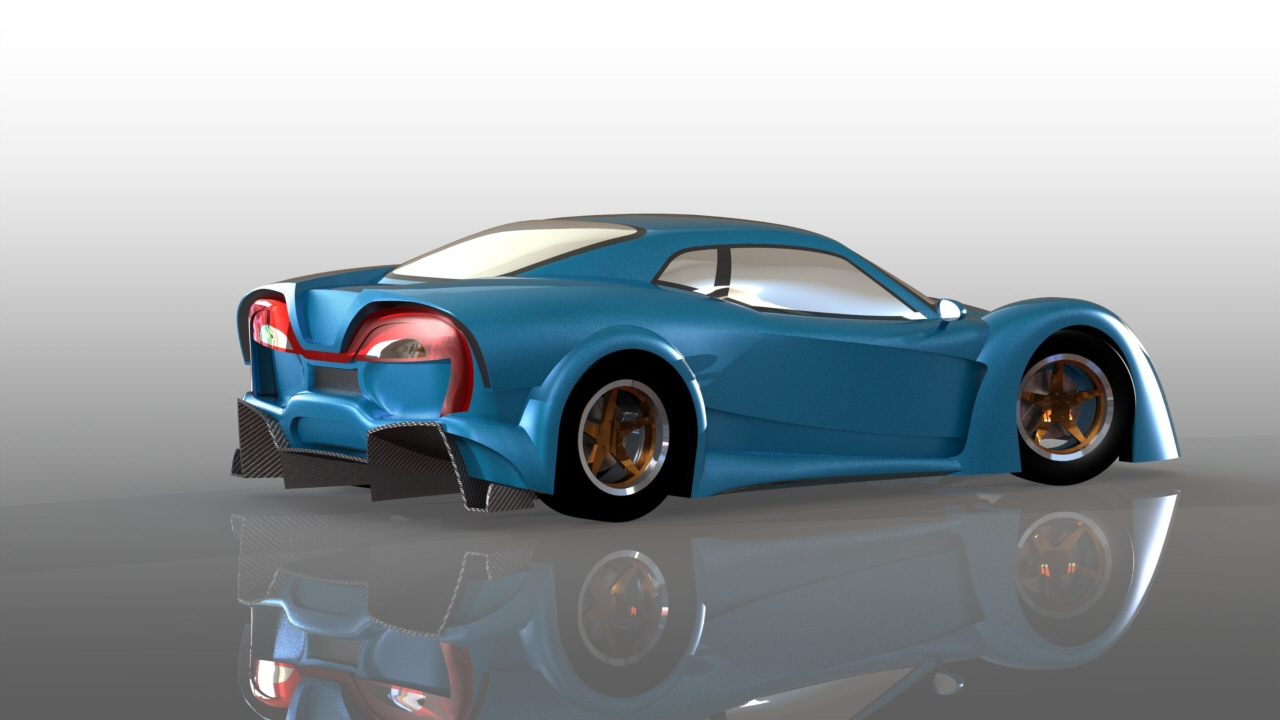 Project Helix (solidworks car model) by Jonathan Farrell at Coroflot.com