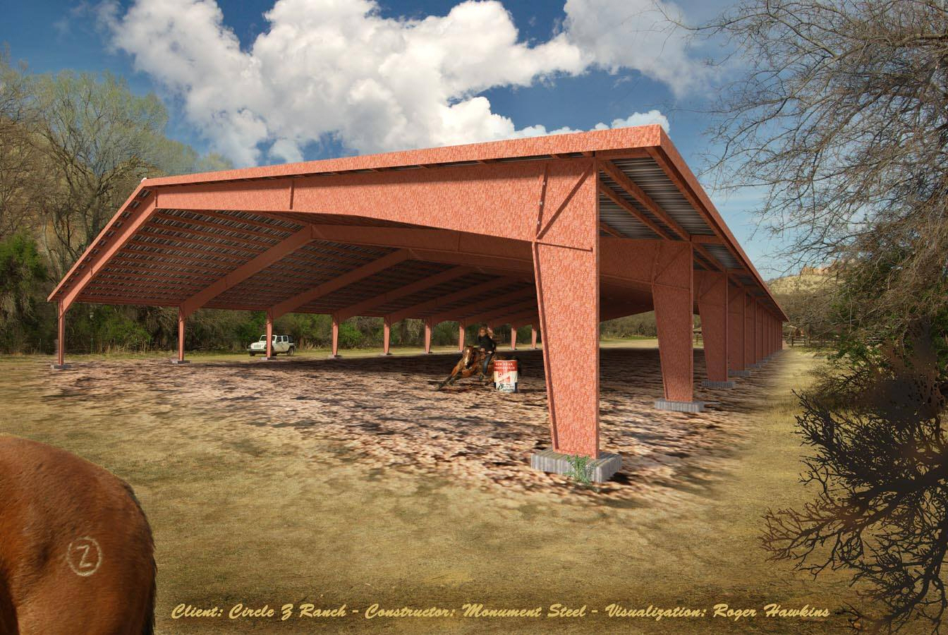 Virtual models - renders by Roger Hawkins at Coroflot.com