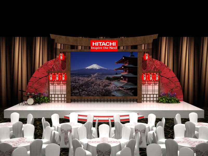 Hitachi Gathering with Japan Theme by erlangga anugrah at Coroflot.com