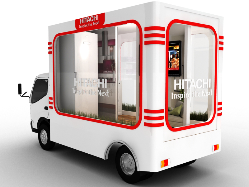 Hitachi Mobile Branding by erlangga anugrah at Coroflot.com