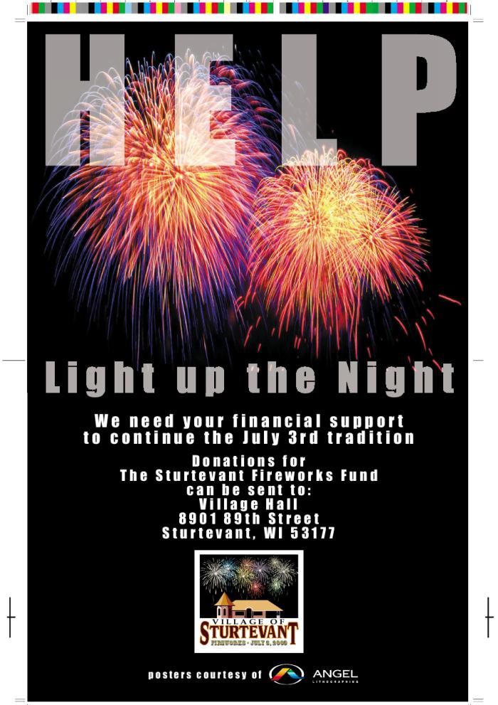 Fireworks Poster by Lumpys Graphics at Coroflot.com
