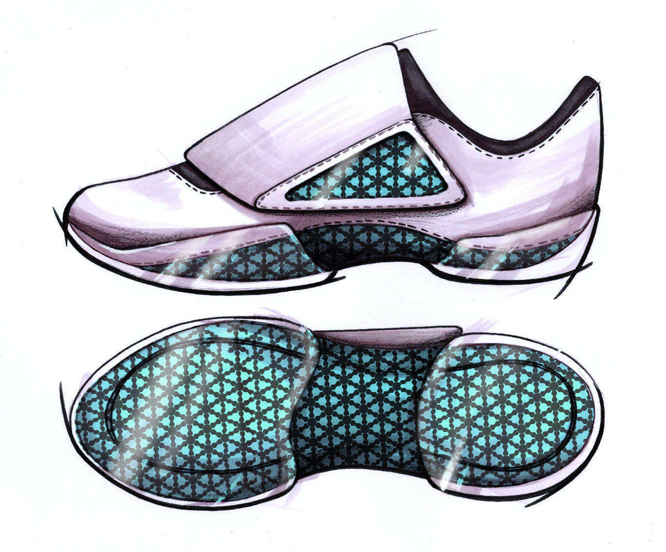 Shoe Design by Rebecca Brunette at Coroflot.com