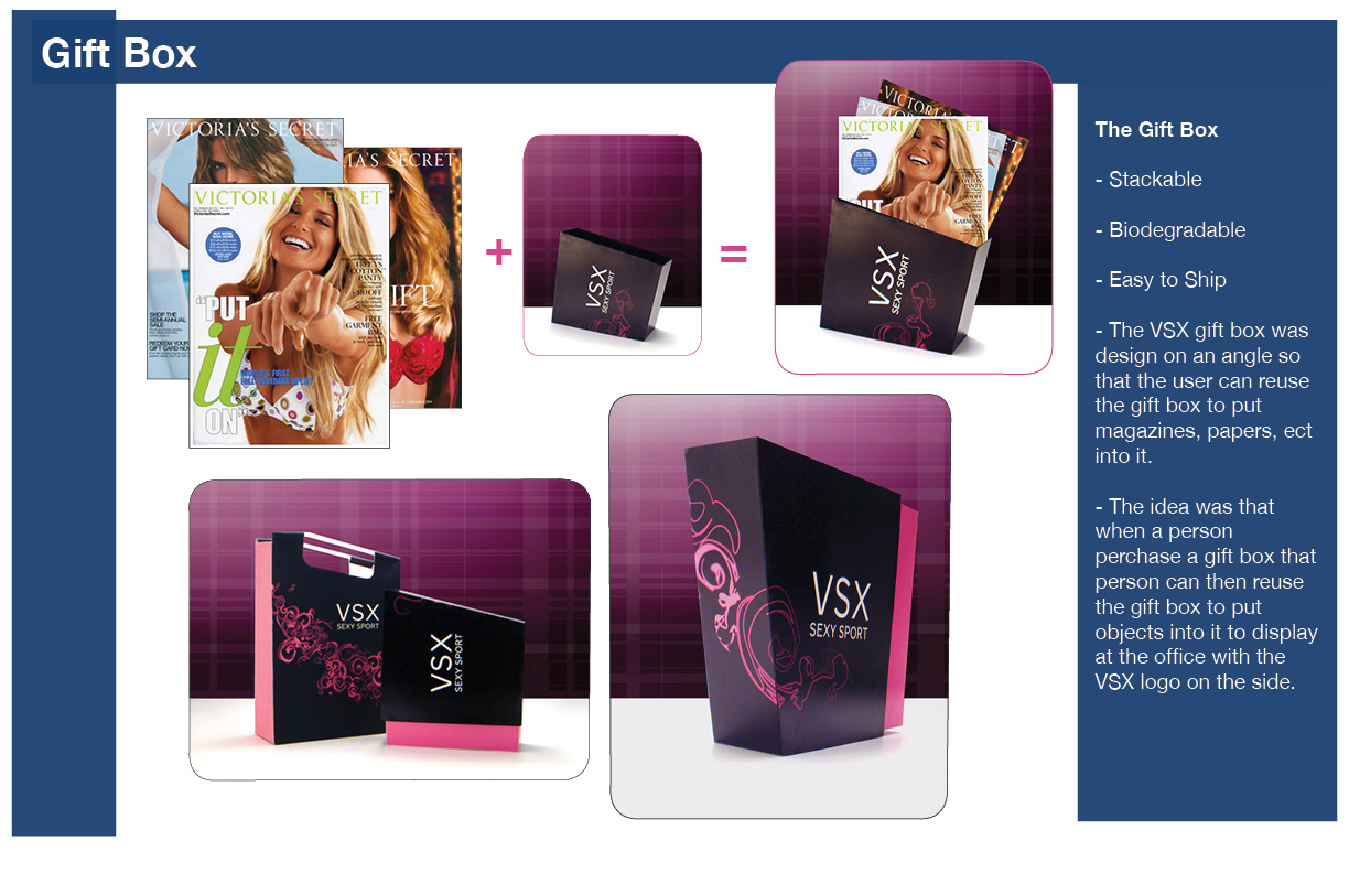 Package Design Victorias Secret VSX by Bounthavy Soundara at Coroflot.com