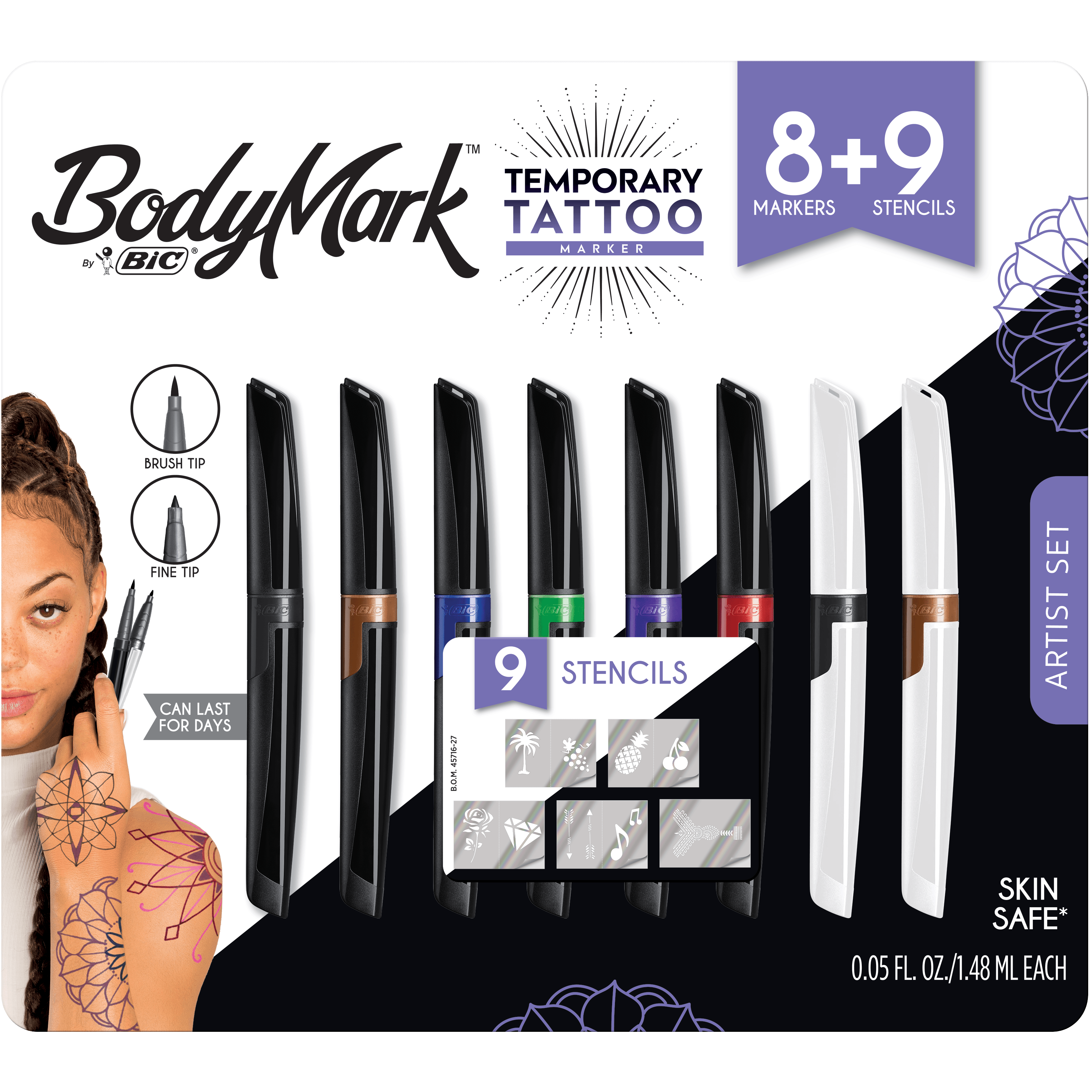 BodyMark Tattoo Markers - Design Evolution by Anna Rubino at Coroflot.com