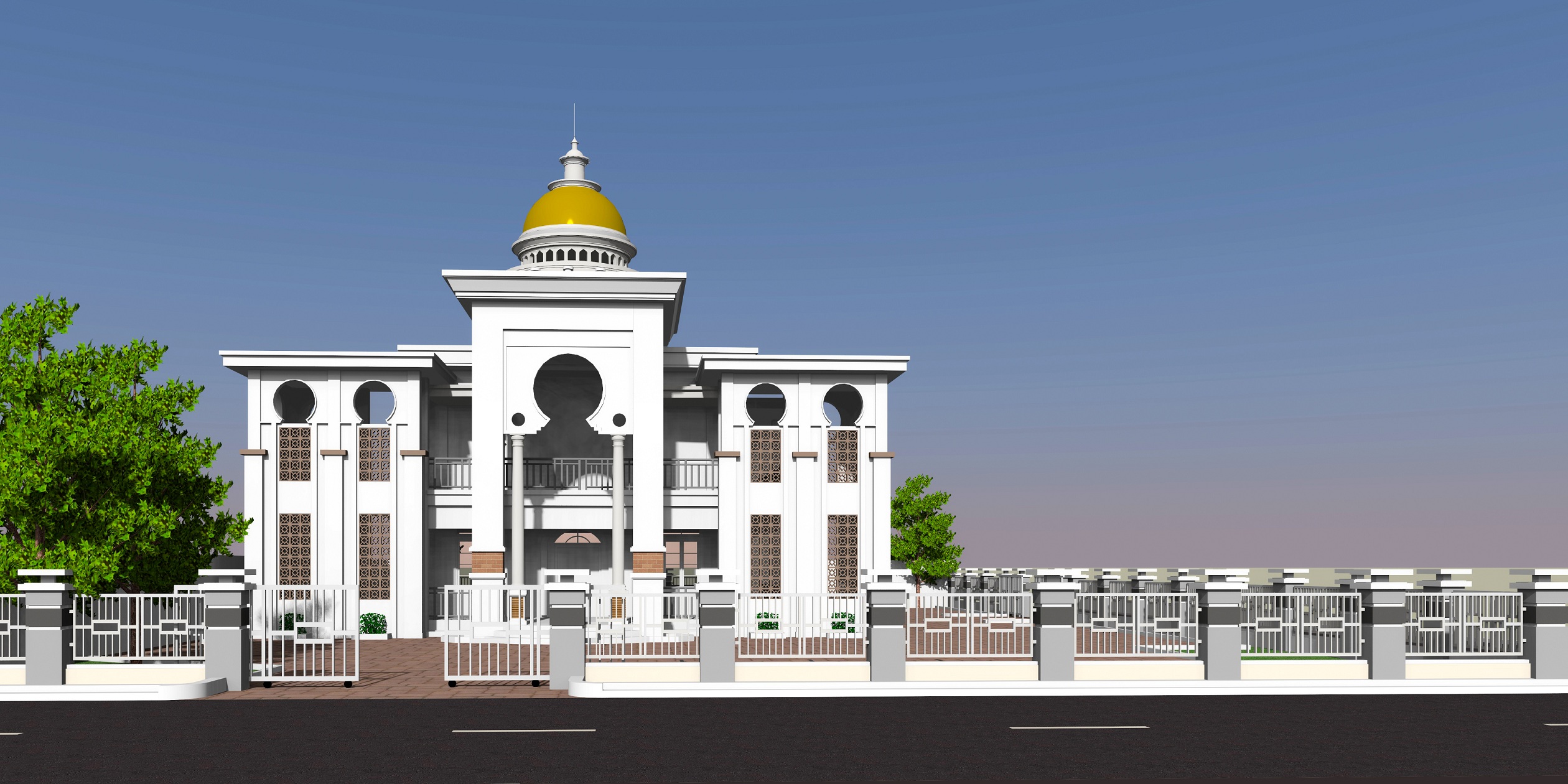 ARCHITECTURE : The Hall IPHI Building by Guntur Putra Rikho at Coroflot.com