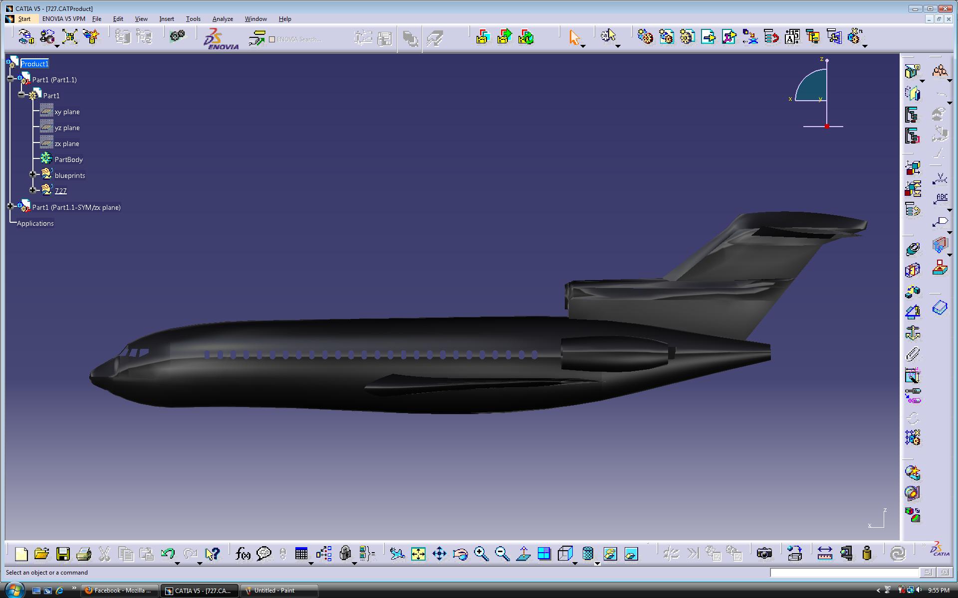 Aerospace Designs in CATIA V5R19 by Randall Silver at Coroflot.com