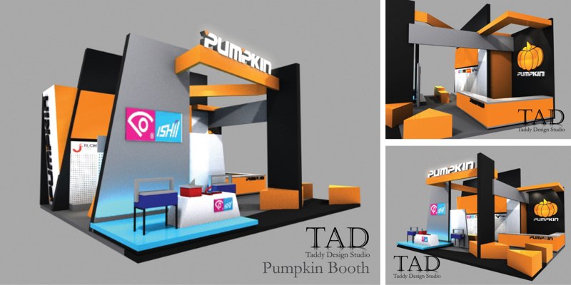 Booth Design by Kopchai Limpanataywin at Coroflot.com