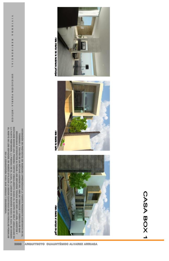 Casa box by Cuauhtémoc Alvarez Arriaga at Coroflot.com