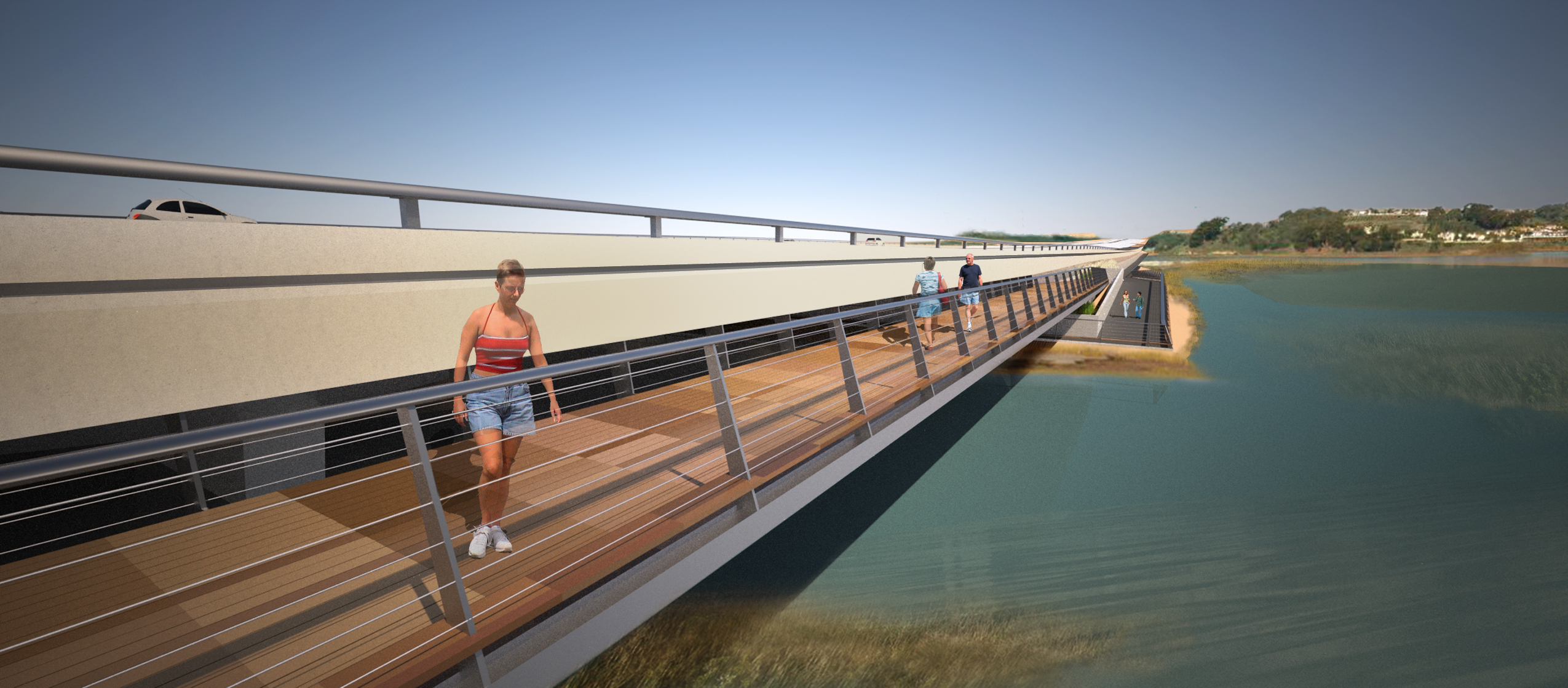 Batiquitos Lagoon Low Crossing by Hunter Ruthrauff at Coroflot.com