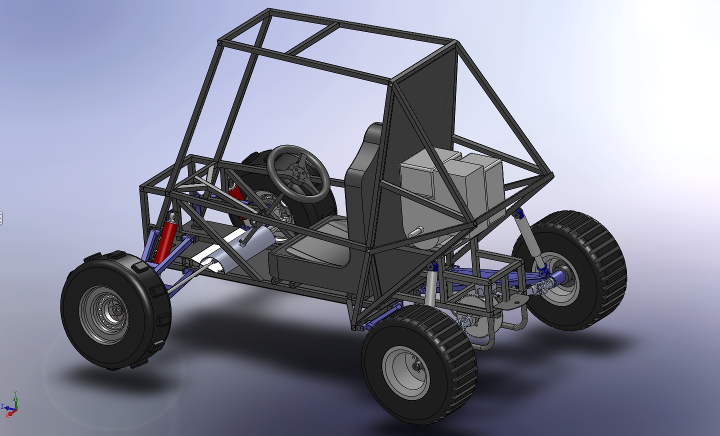 Uc Irvine Mini Baja Racecar Project By Alok Vasishta At