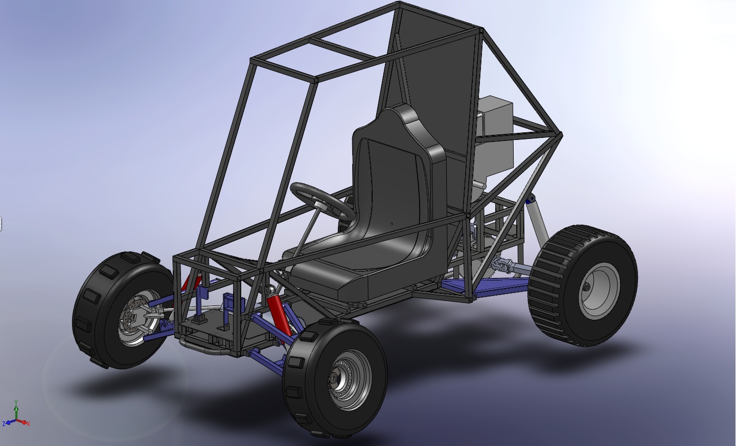 UC Irvine Mini Baja Racecar Project by Alok Vasishta at Coroflot.com