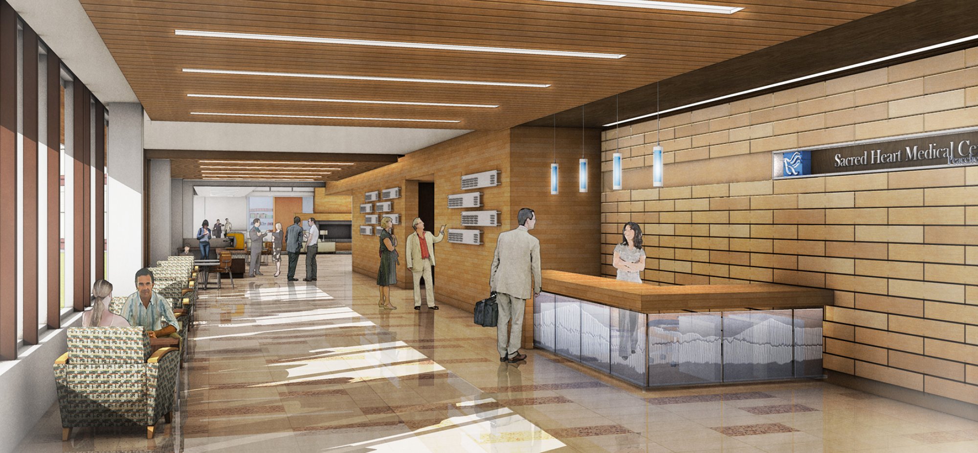 Peace Health Sacred Heart Medical Center, Eugene, OR by Susan Balogh ...