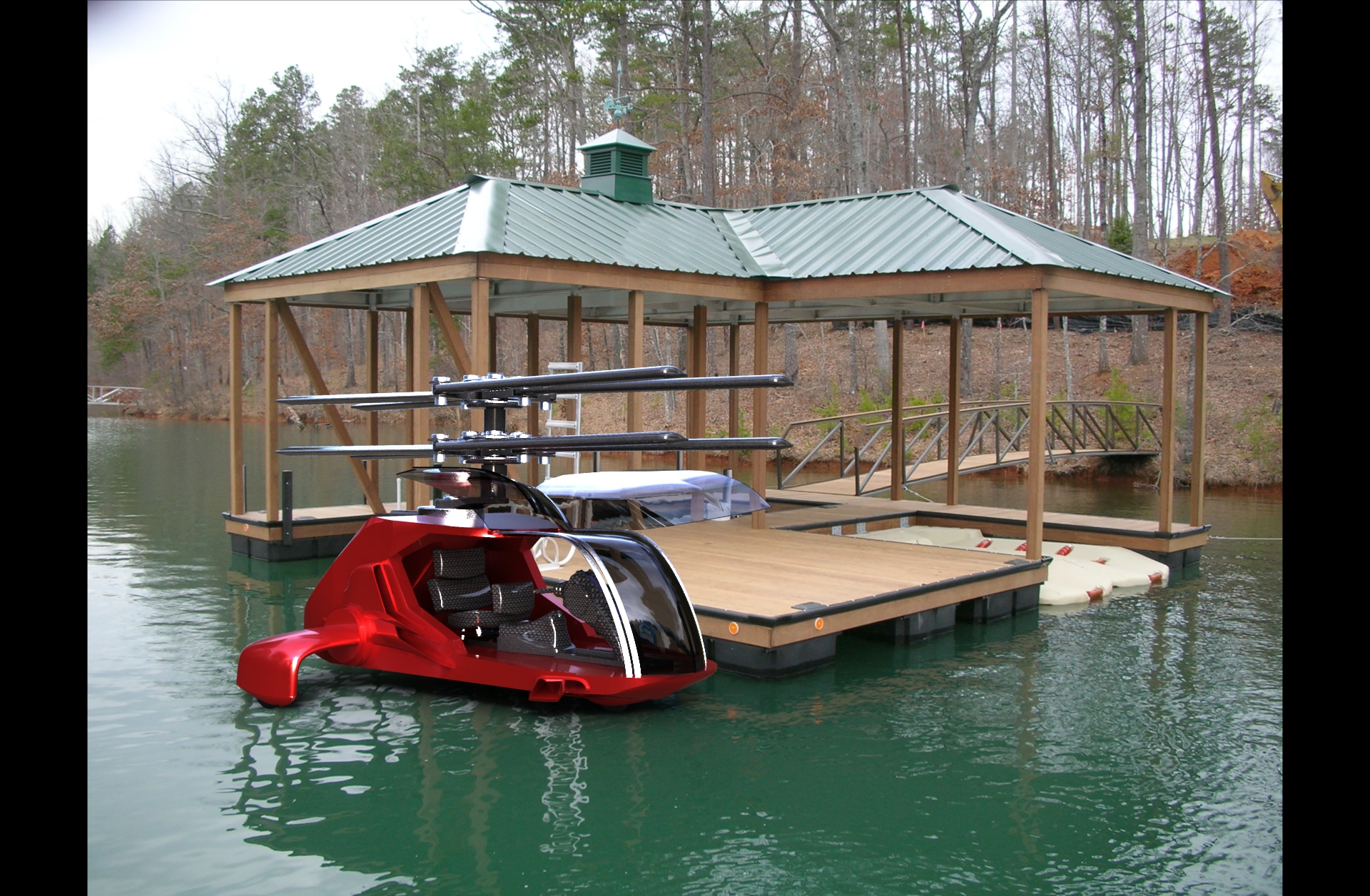 Personal Use Helicopter by Blaine McCaleb at Coroflot.com