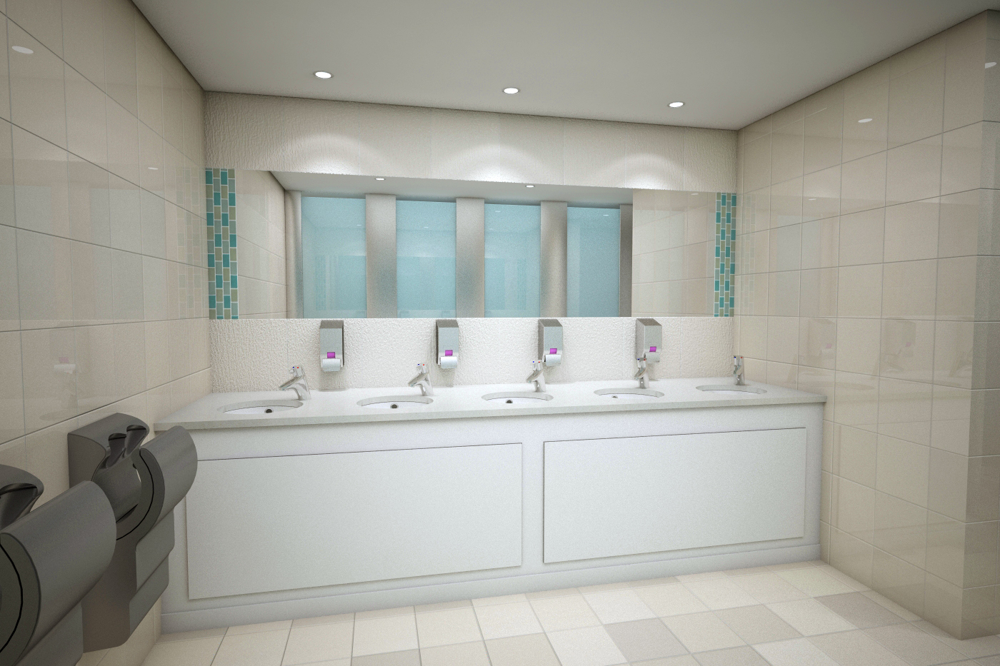 Corporate Bathroom by Daniel Kington at Coroflot.com