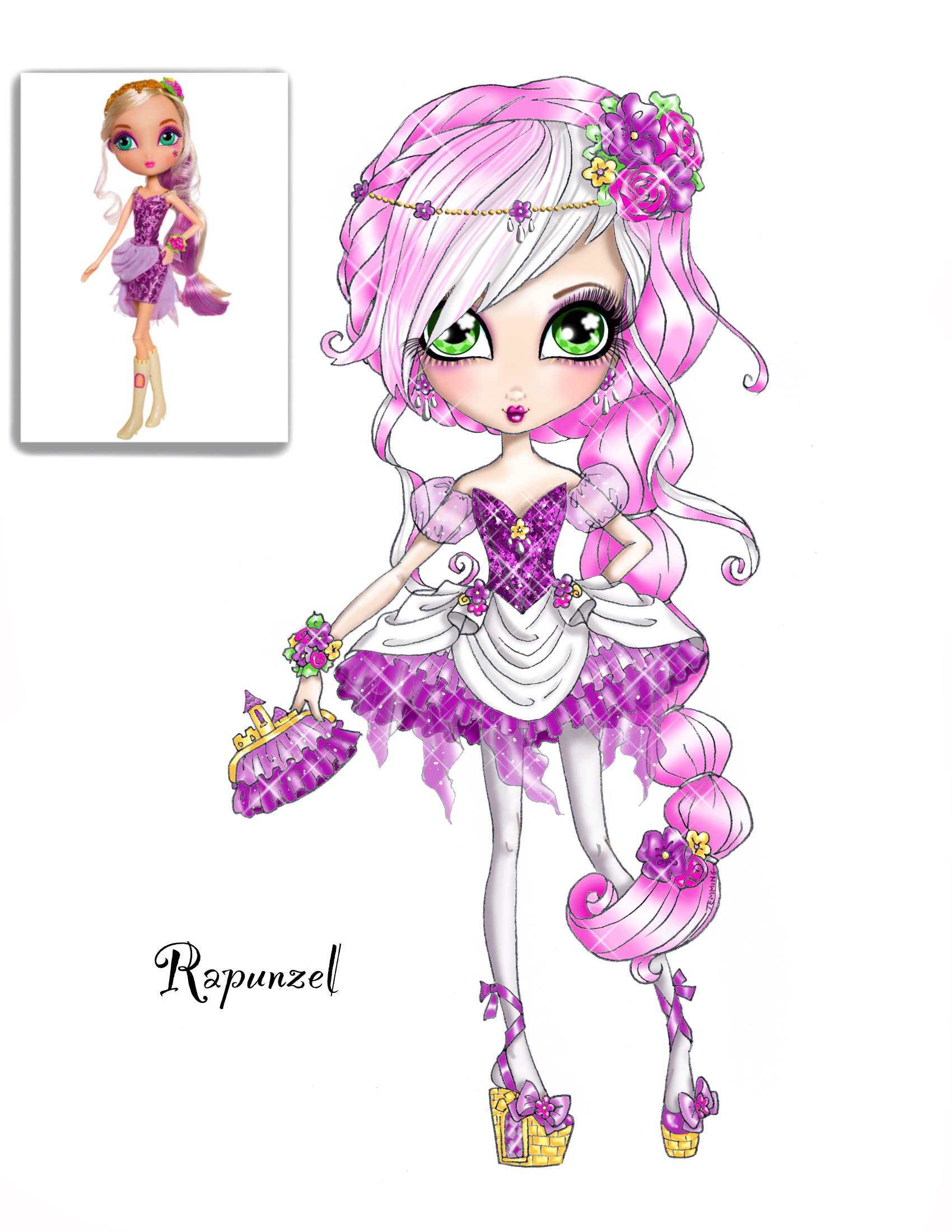 La Dee Da dolls - Fairytale Dance by Lisa Temming at Coroflot.com