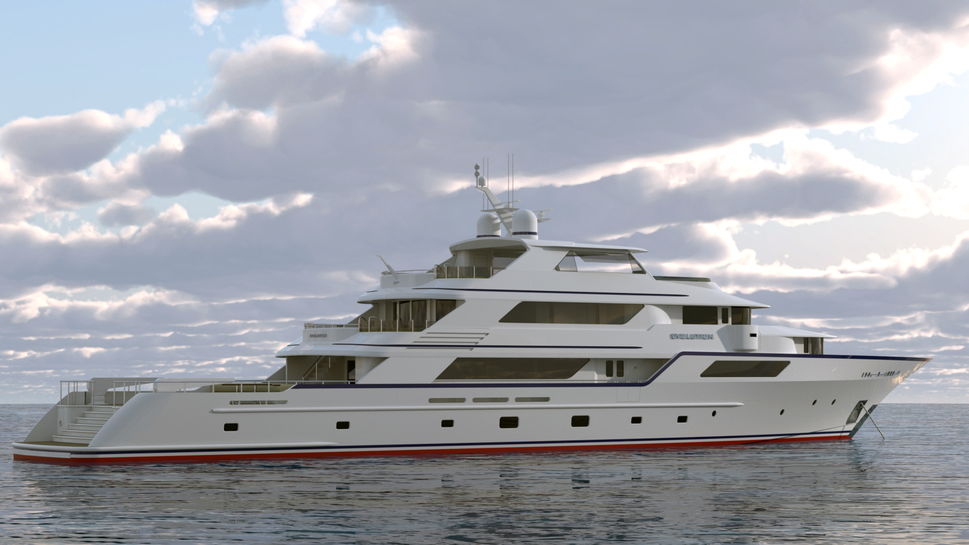 164' (50m) Explorer Yacht Concept "Evolution" by William Coxon at ...