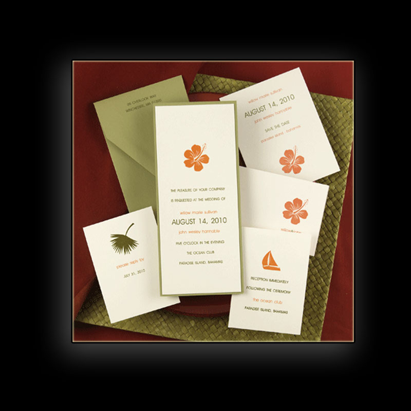 Layered Invitations by Meadow Design Studio at Coroflot.com