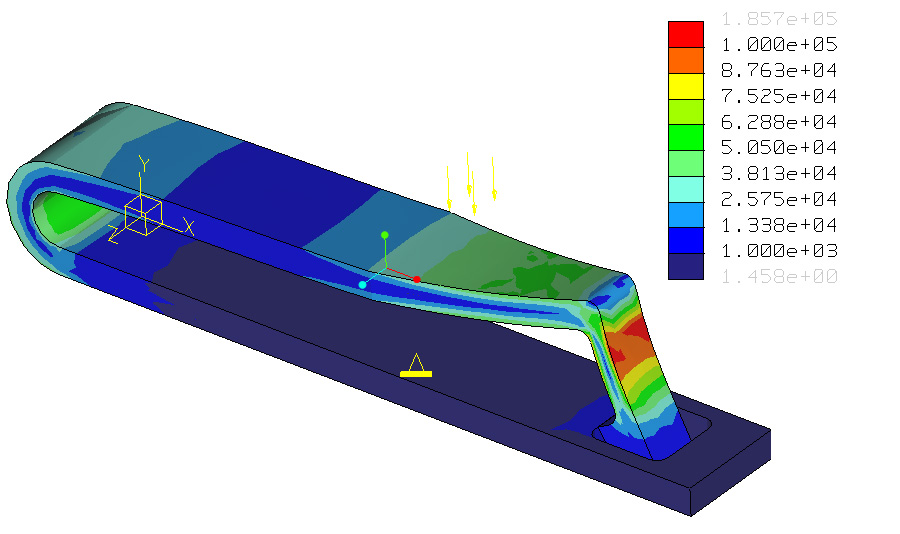 ProMechanica & Ansys by Design Engine at Coroflot.com