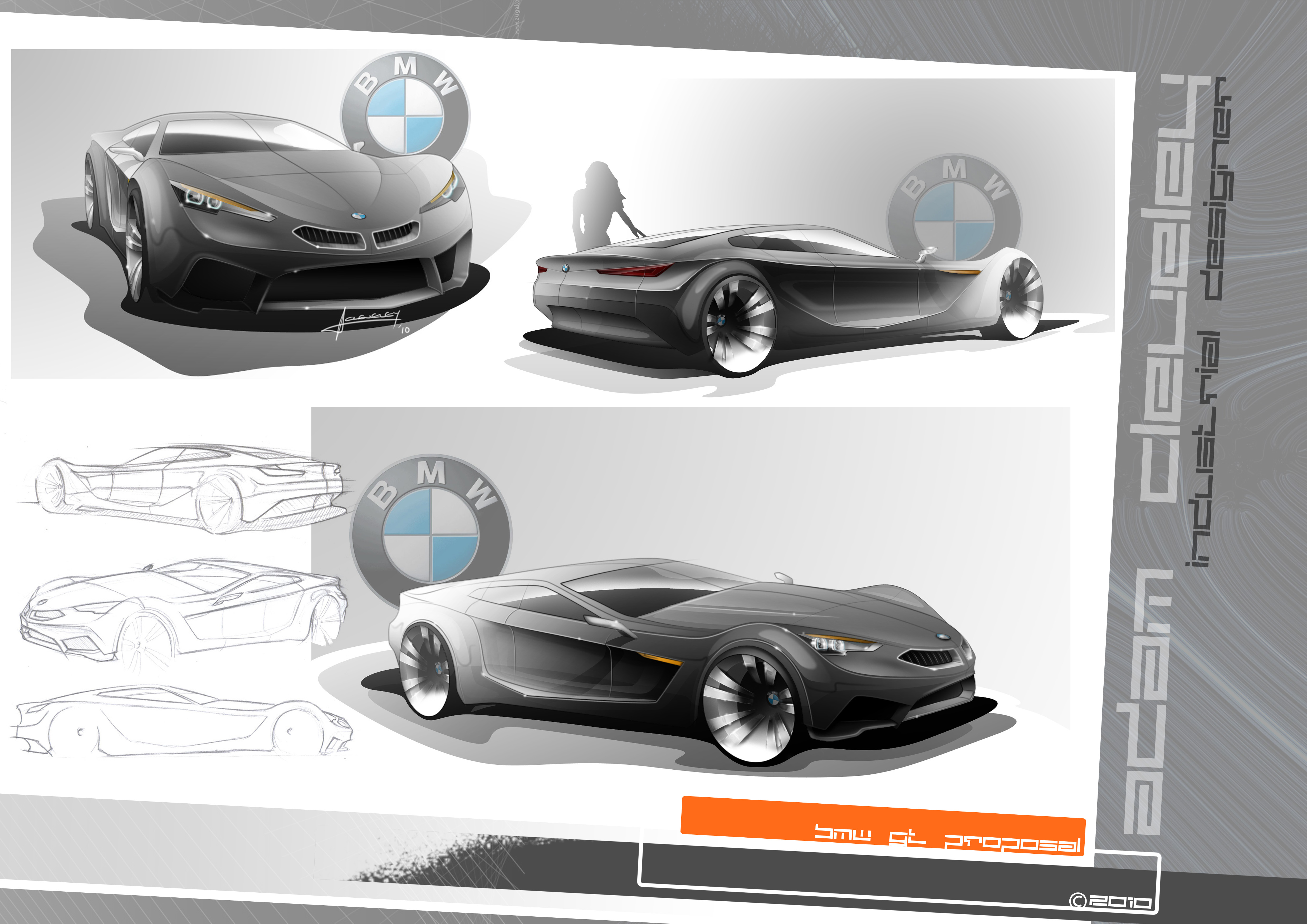 BMW Concept Project by Adam Cleveley at Coroflot.com