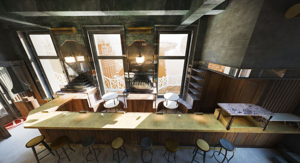 Bar & Millwork Details by Julia Jacob at Coroflot.com