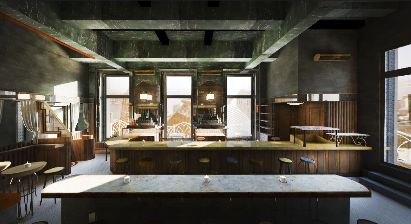 Bar & Millwork Details by Julia Jacob at Coroflot.com