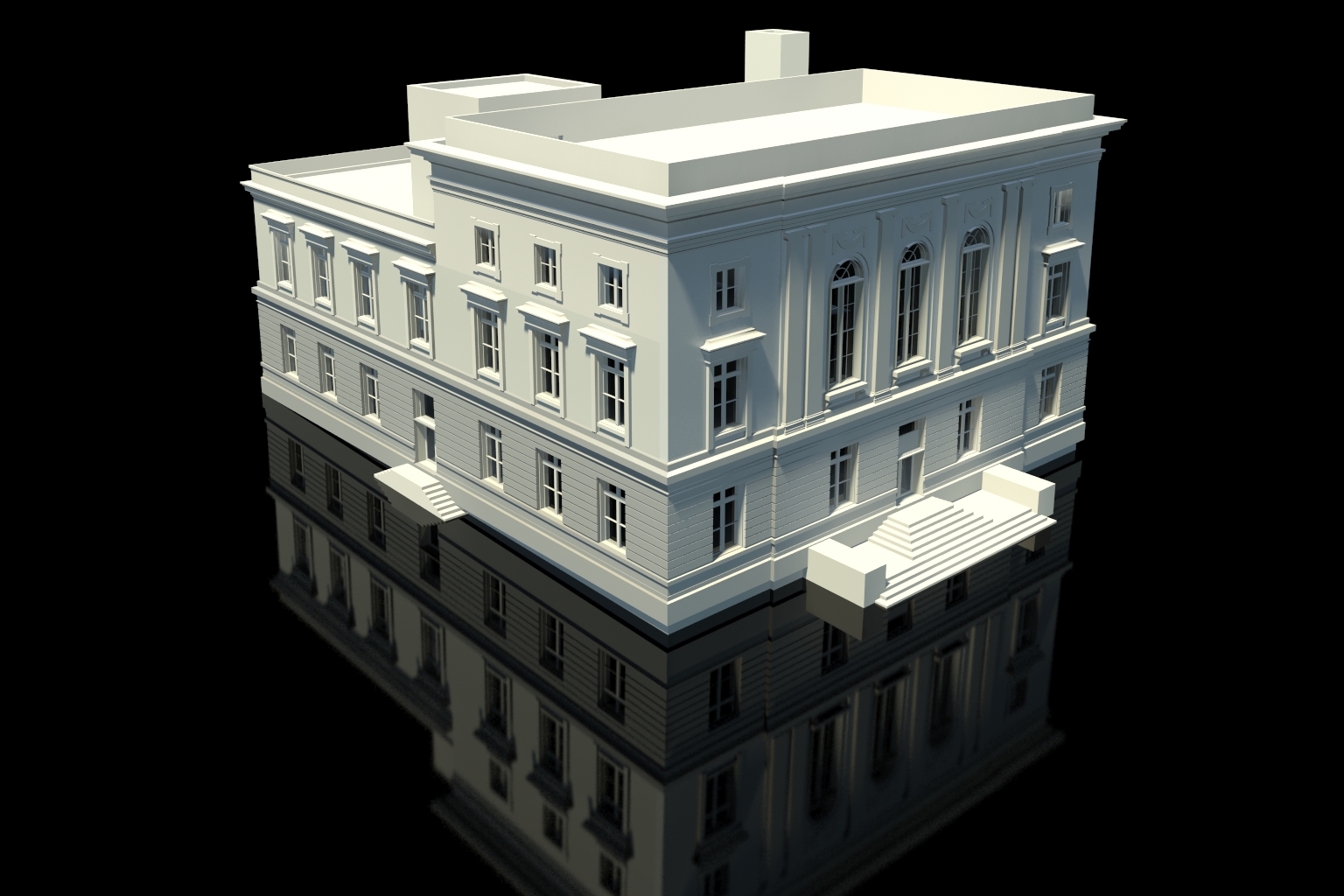 Anniston CourtHouse Model by Jamal Wells at Coroflot.com