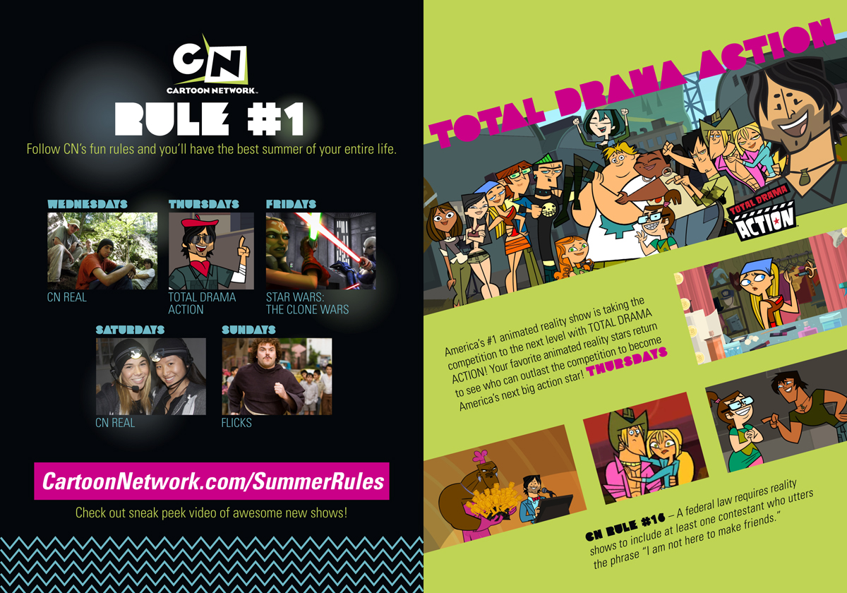 Cartoon Network Summer Promotional Booklet by Shari Margolin at ...