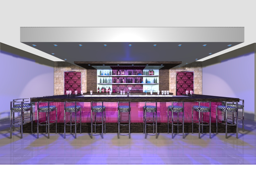 Bar and TV unit Design by Lindie Maher at Coroflot.com