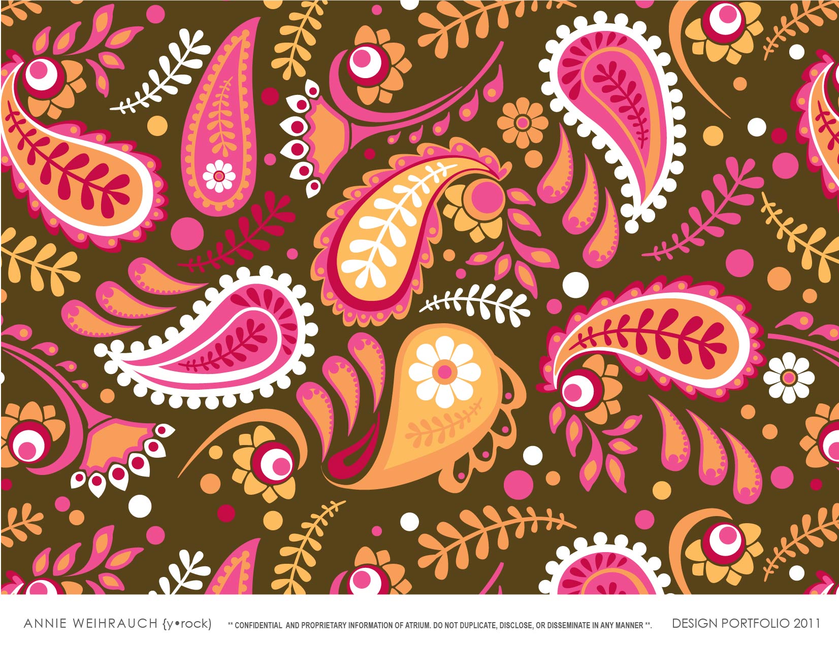 TEXTILE / PRINT DESIGN by Annie Weihrauch at Coroflot.com