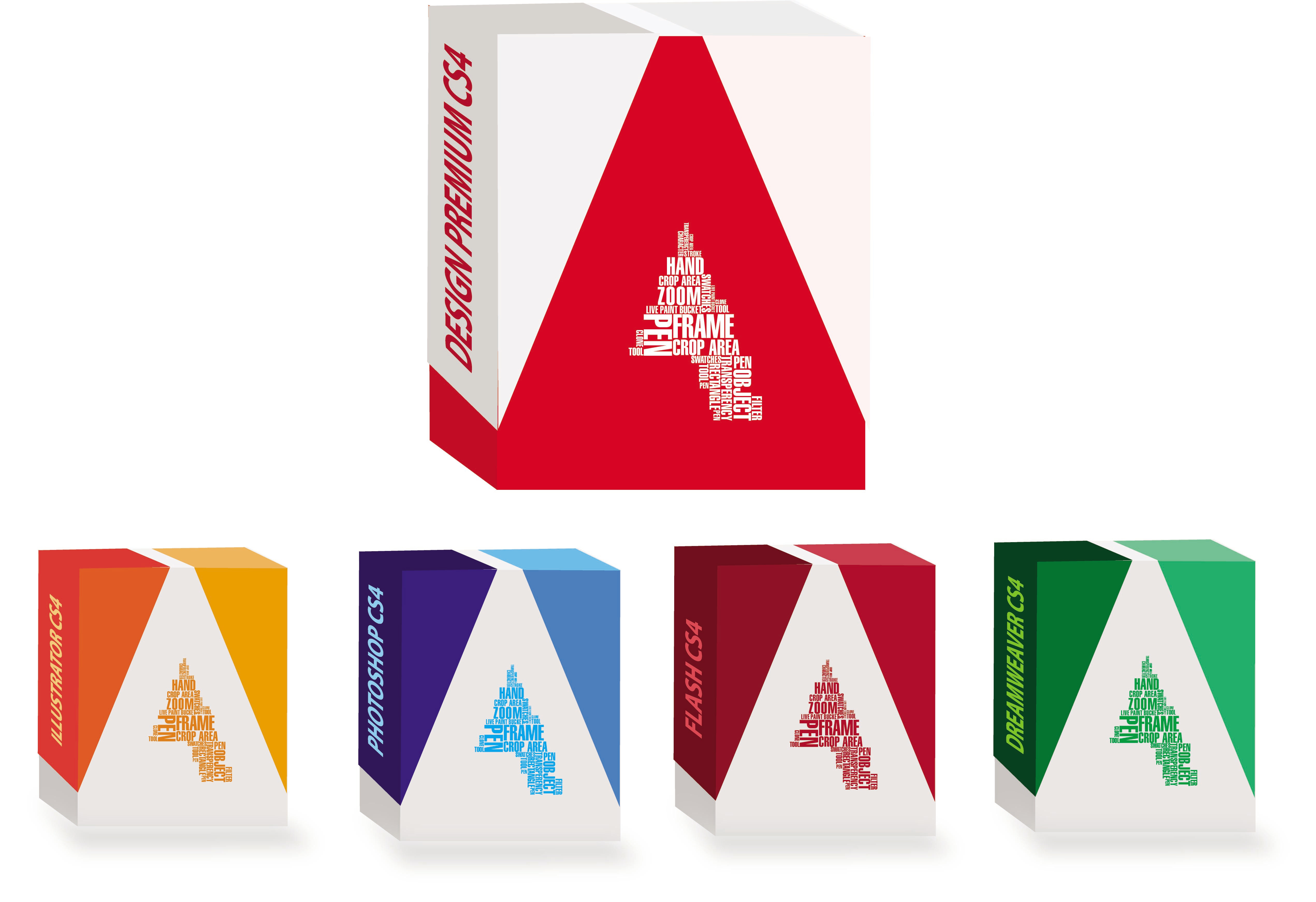 Adobe packaging design by Jebby Rajan at Coroflot.com