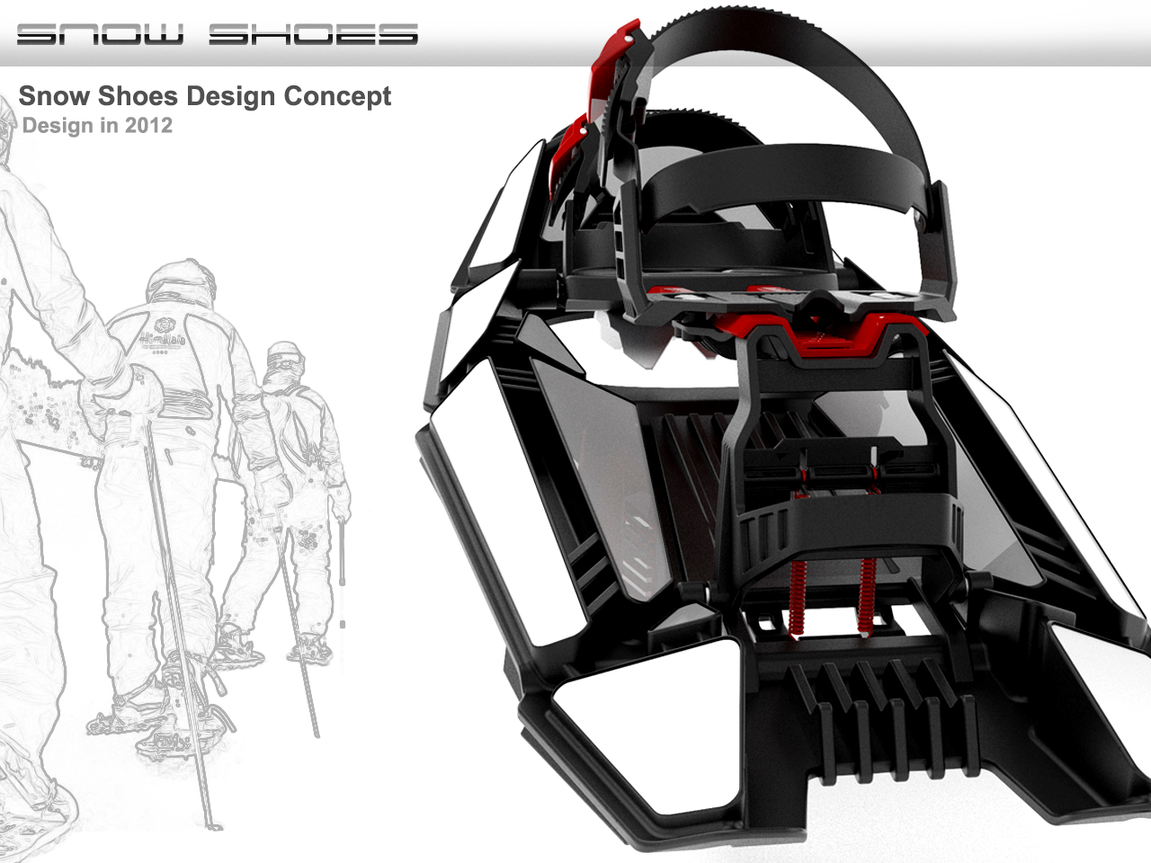 2012 Snow Shoes Design Concept by Shawn Lee at Coroflot.com