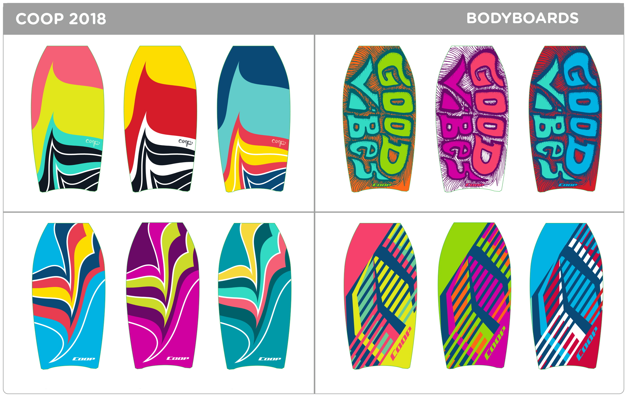 Coop Body Board & Skim Board - Product Design by Felicia Hobbs at ...