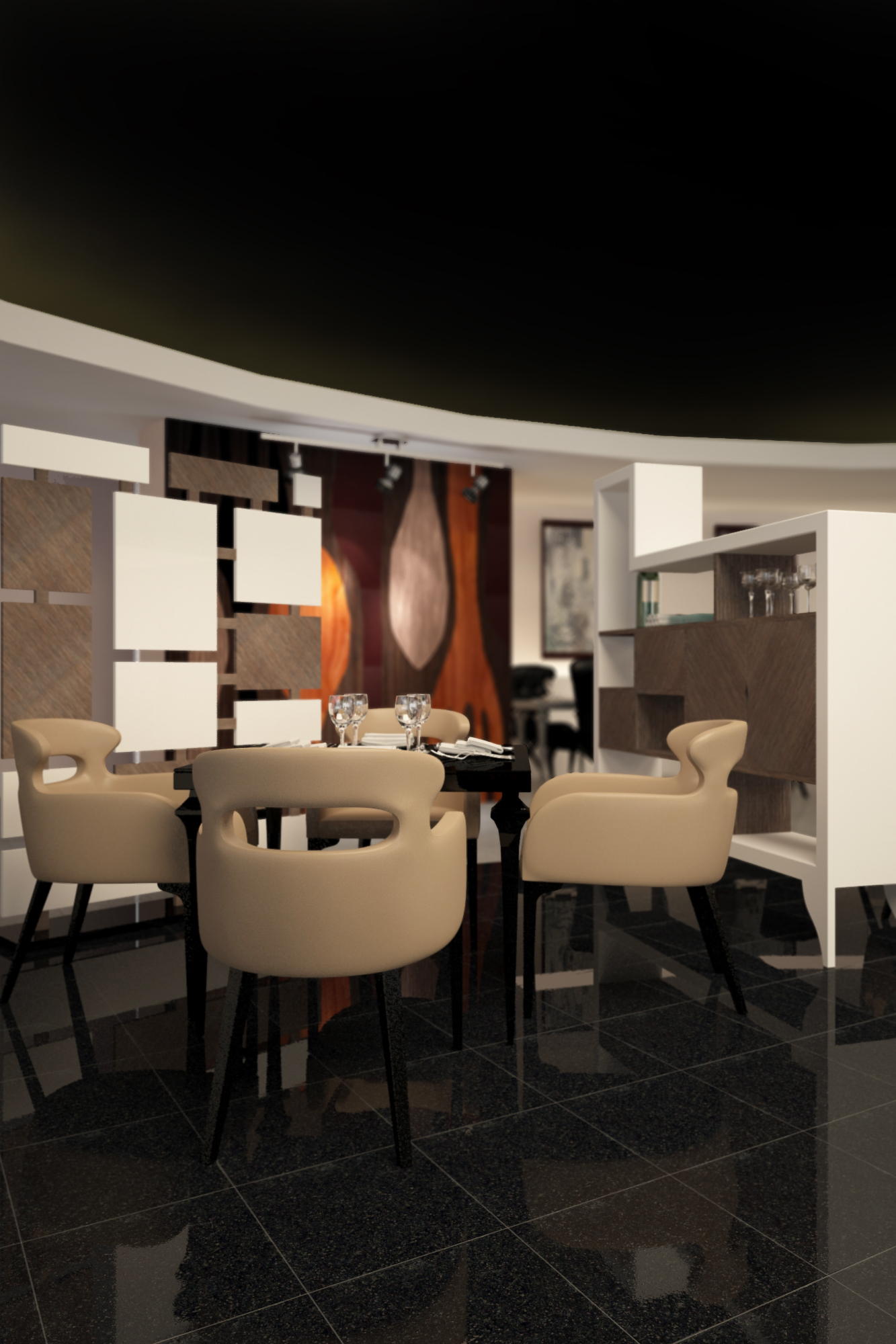 THE NEW LE CHIQUE RESTAURANT by ISAAC D at Coroflot.com