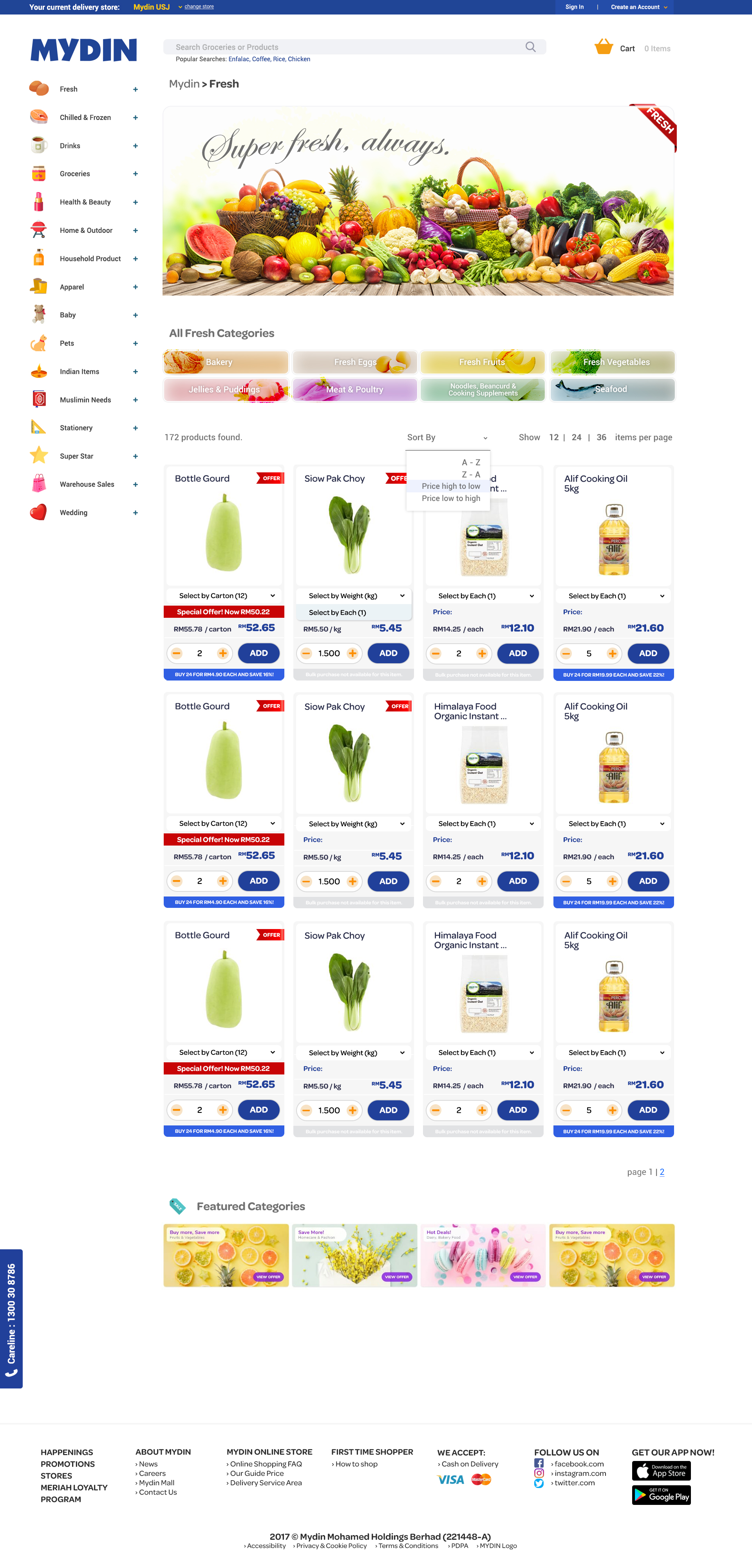 Mydin Web & App by Jean Lim at Coroflot.com