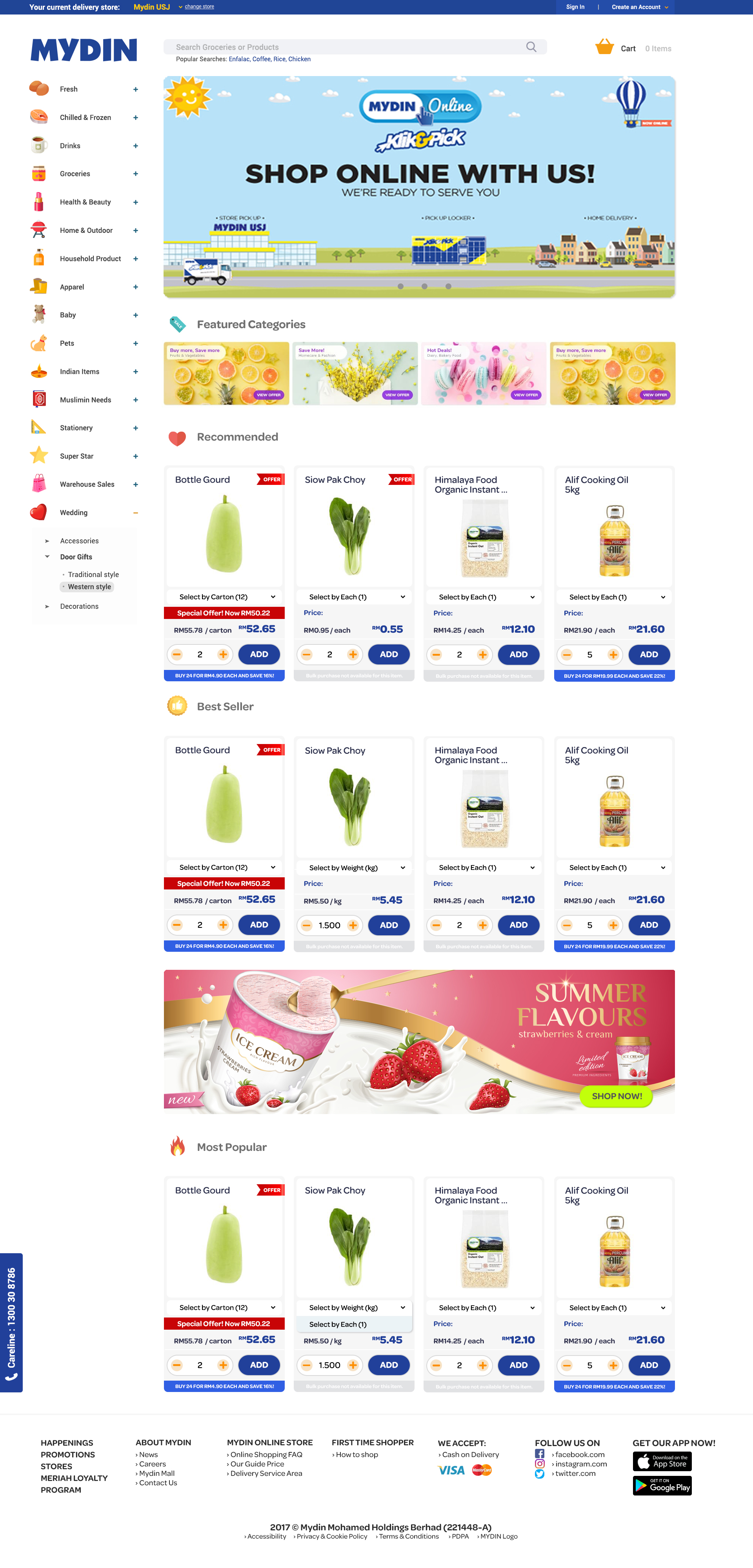 Mydin Web & App by Jean Lim at Coroflot.com