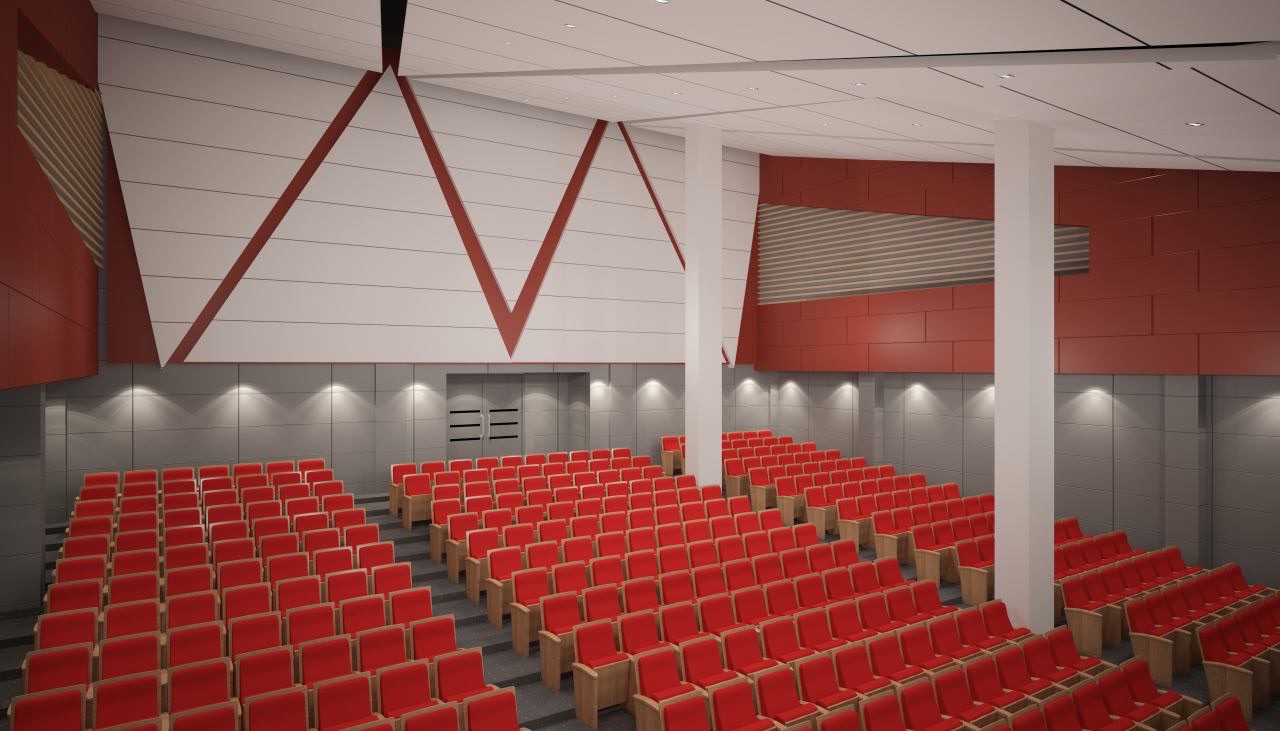 Gathering hall design by mitra khatami at Coroflot.com